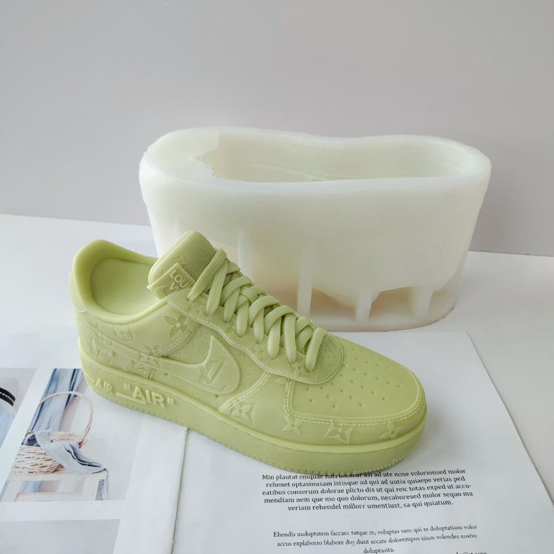 SPECIAL EDITION: Air Force Sneaker Mould / Mold for Candle Making ...