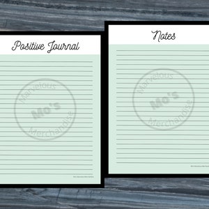 Blank Monthly Calendar, Green - Etsy