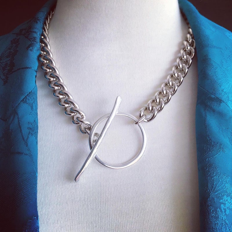 Big Chain Necklace - Etsy