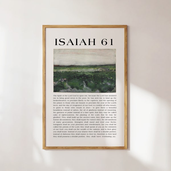 Isaiah 61 - Etsy