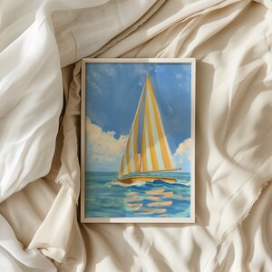 Coastal Granddaughter Prints, Grandmillennial Poster, Christian Wall ...