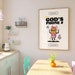 God's Phone Number Retro Christian Poster, Trendy Bible Verse Wall Art ...