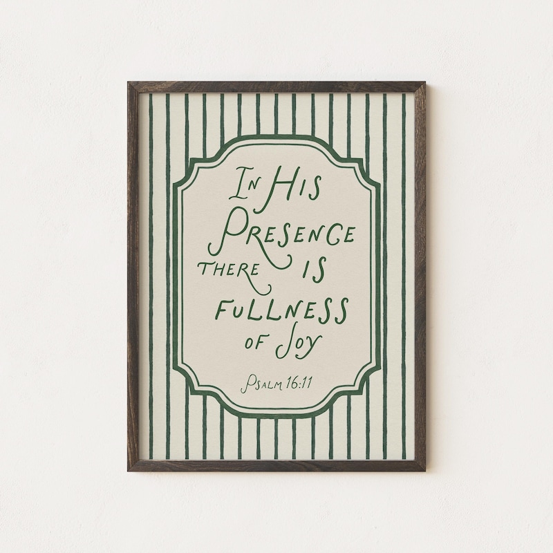 Striped Christian Wall Art - Etsy