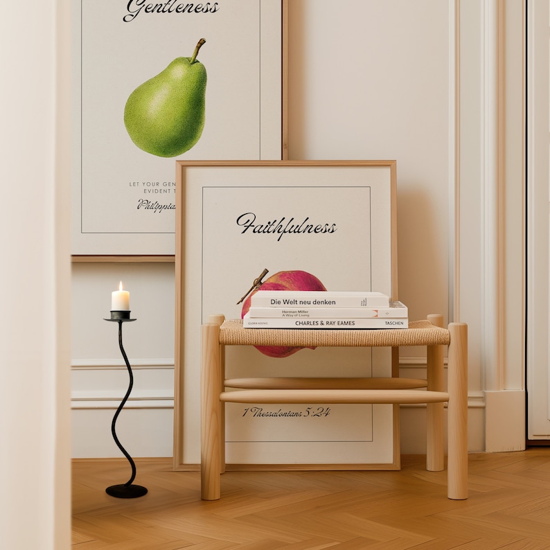 Fruit of the Spirit Art Prints: Christian Classroom Decor Set (digital ...