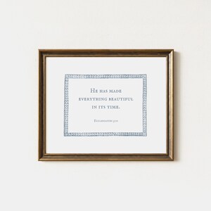 Christian Wall Art Printable - Bible Verse Poster, Trendy Scripture ...