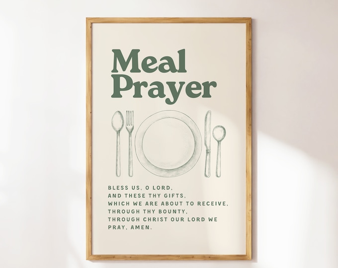 Wooden Signs With Sayings Come Lord Jesus Sign Dinner Prayer wooden ...
