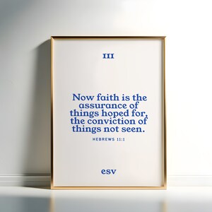 111 Bible Verse Wall Art Numbers Series for Christian Home Wall Decor ...