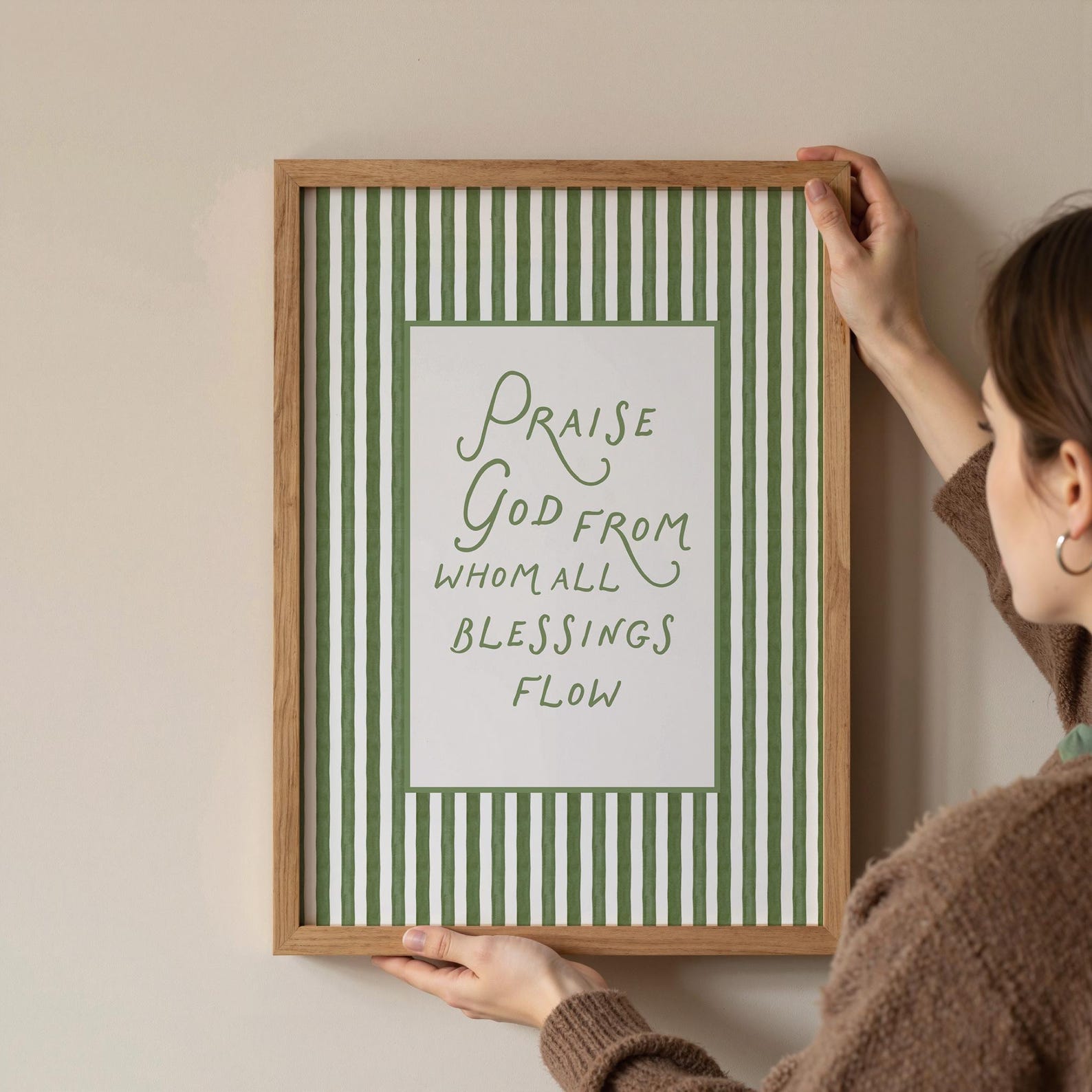 Praise God From Whom All Blessings Flow Printable | Doxology Christian ...