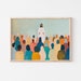 Jesus Teaching His Disciples Modern Christian Art Bible Verse Wall Art ...