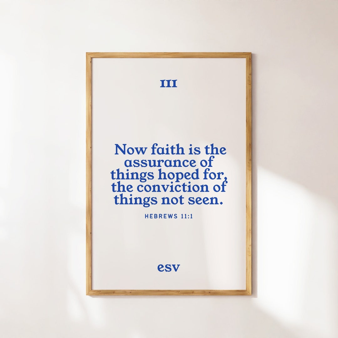 111 Bible Verse Wall Art Numbers Series for Christian Home Wall Decor ...