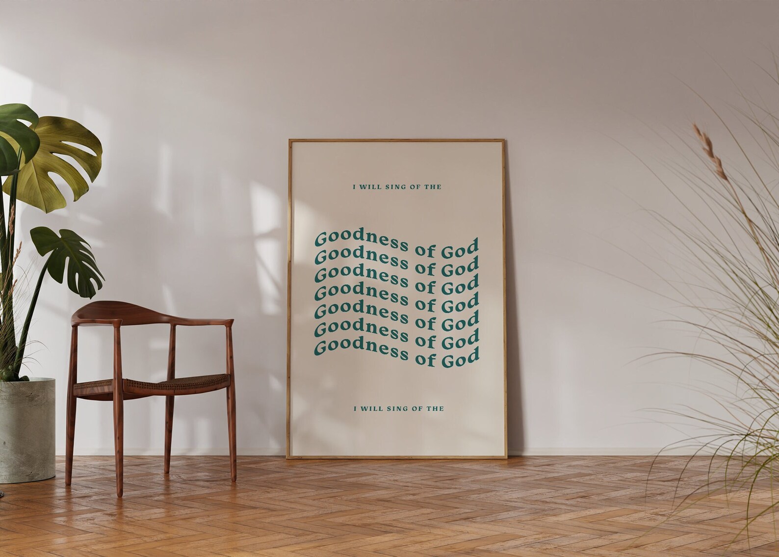 Goodness of God Print Digital Download Christian Wall Art - Etsy