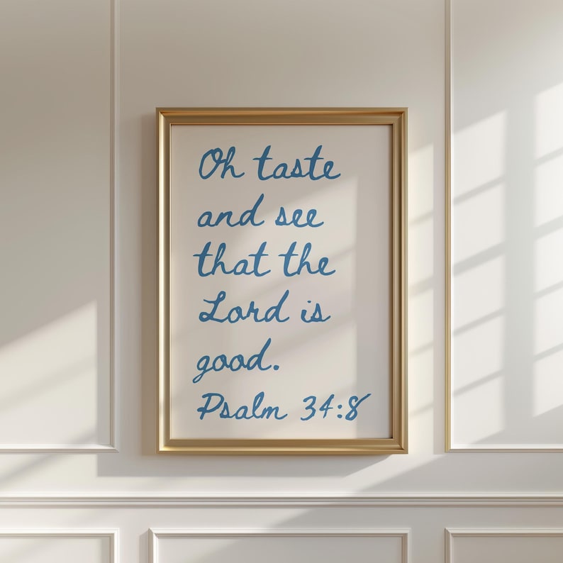 Christian Wall Art Bestseller Bundle: Bible Verse Coastal Prints ...