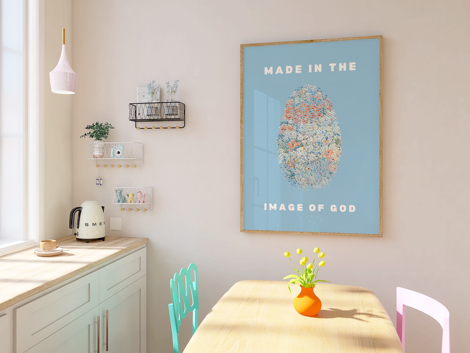 Made in the Image of God, Genesis 1:27, Printable Wall Art, Digital ...