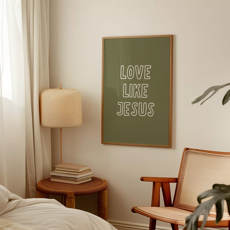 Modern Bible Verse Art Prints: Christian Wall Decor (digital Download ...