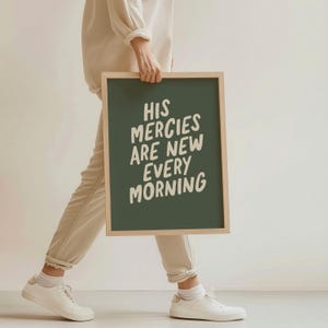 Christian Wall Art Bundle in Sage Green, Gallery Wall Set Colorful ...