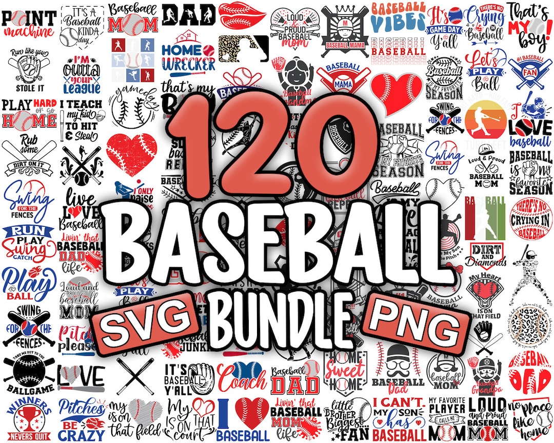 Baseball SVG Bundle, Game Day Graphics (digital Download) - Etsy