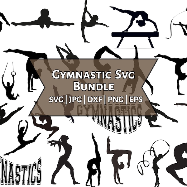 Gymnastics Svg - Etsy