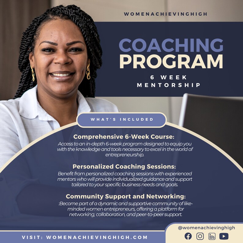 DIY Business Coach, Mentorship, and Content Template Bundle for Social Media | Made for Small ...