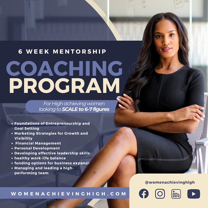 DIY Business Coach, Mentorship, and Content Template Bundle for Social ...