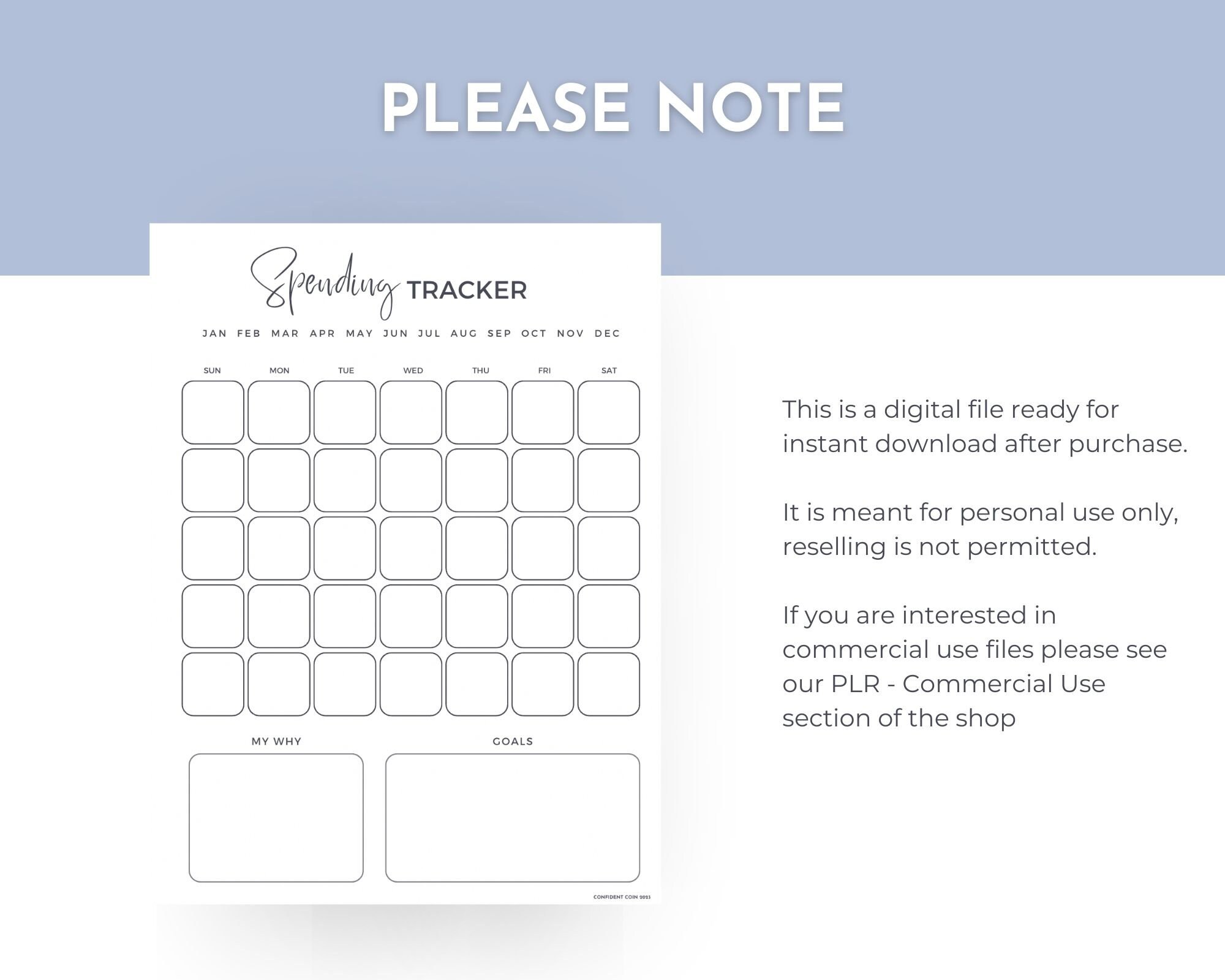 Money Saving Tracker, Money Mindset Journal, Spending Tracker Printable ...