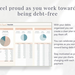 Google Sheets Debt Payoff Template: Budget Planner (digital Download ...