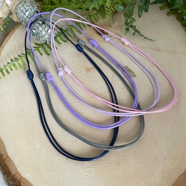 Mens Cord Necklace - Etsy