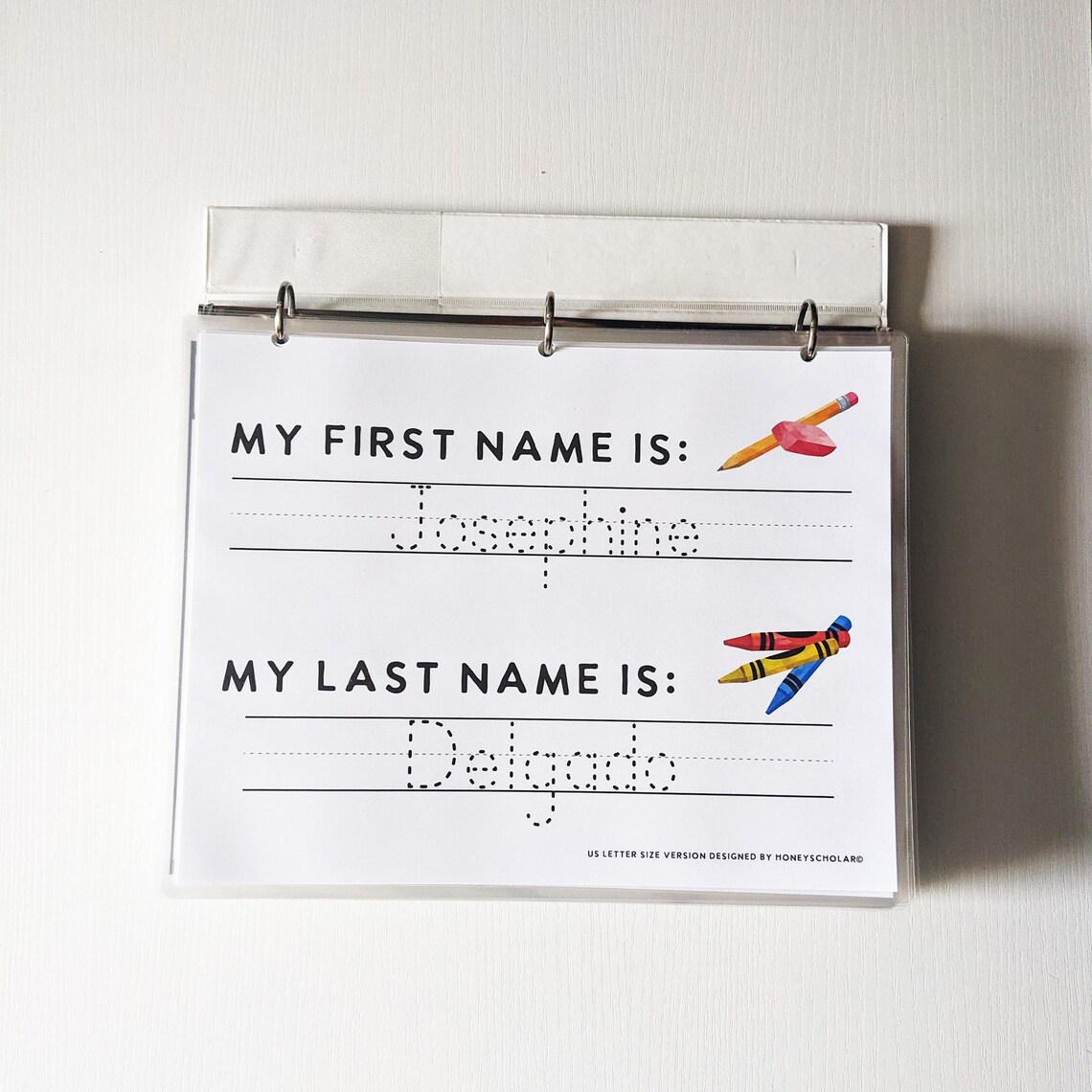 Custom Name Trace Sheet, Name Tracing Page, Handwriting Practice Sheet ...