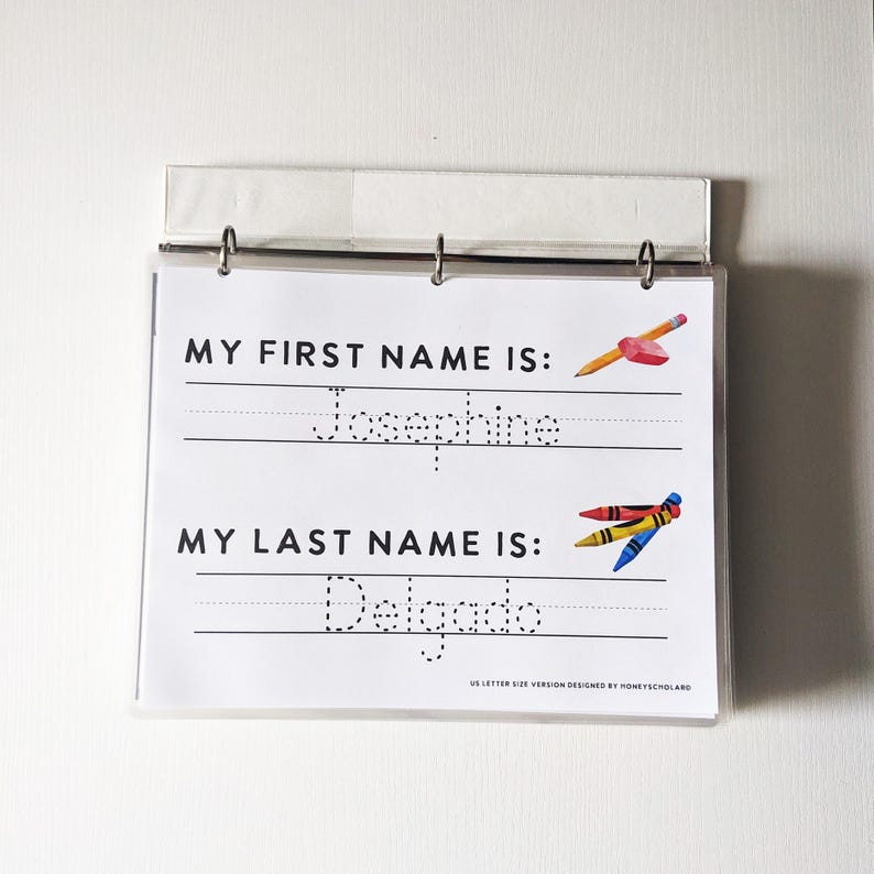Custom Name Trace Sheet, Name Tracing Page, Handwriting Practice Sheet ...