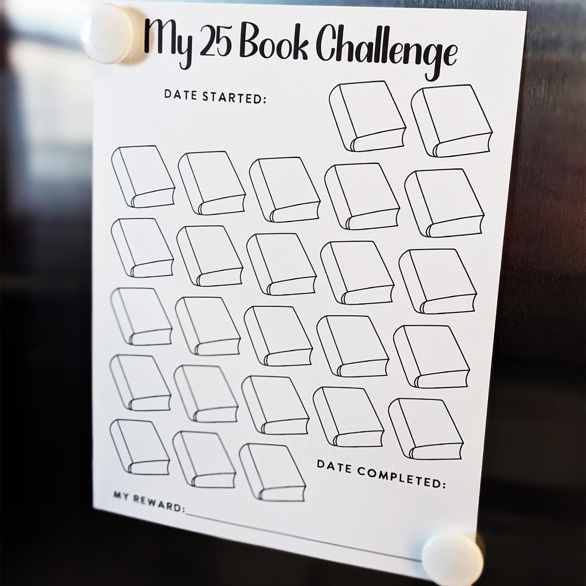 Reading Tracker, Printable Book Tracker for Kids, Reading Challenge ...