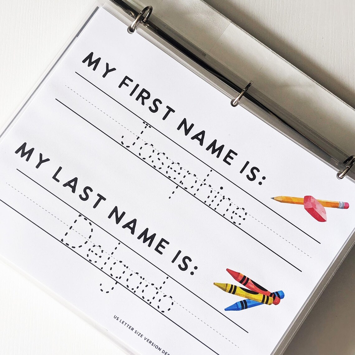 Custom Name Trace Sheet, Name Tracing Page, Handwriting Practice Sheet ...