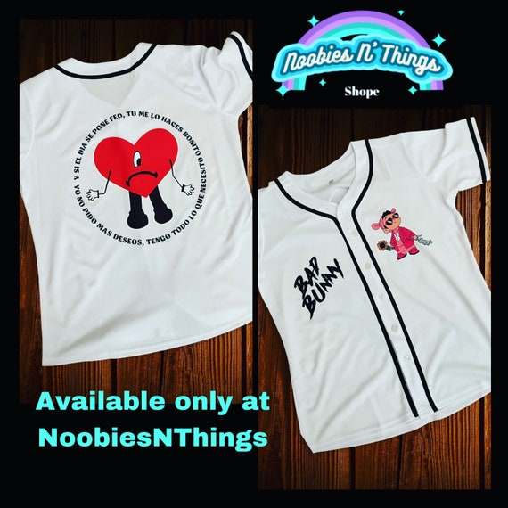 Bad Bunny Jersey - Etsy