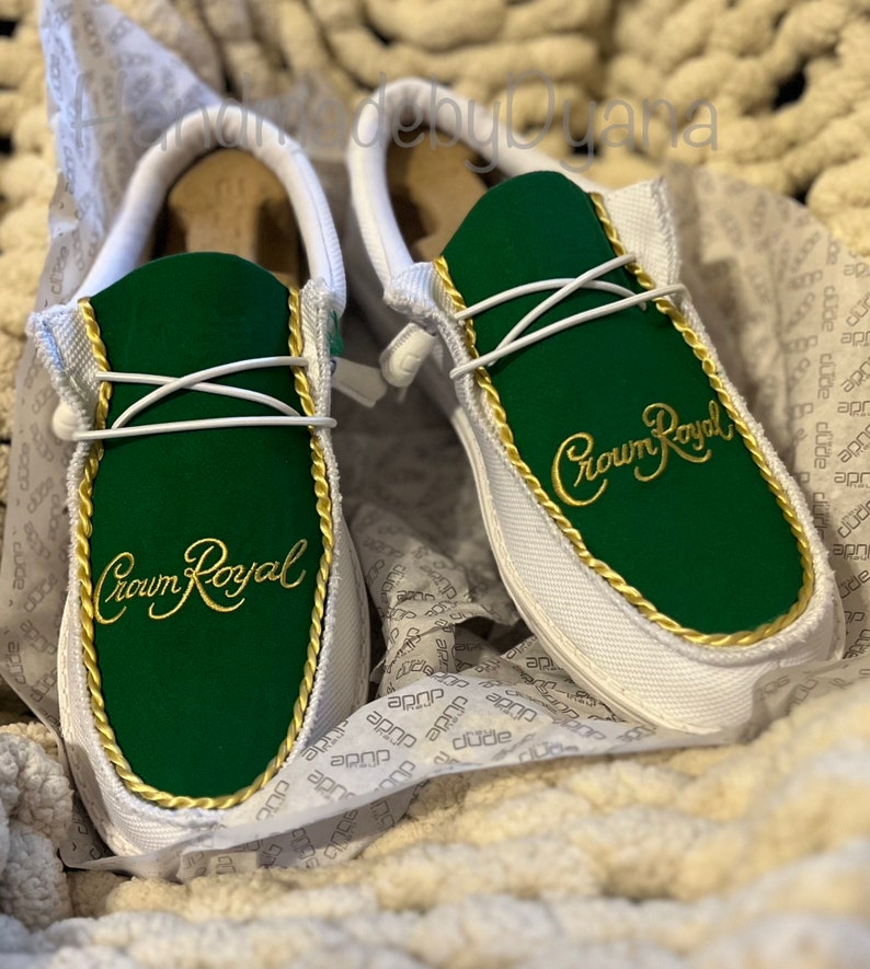 Custom Crown Royal Hey Dudes - Etsy