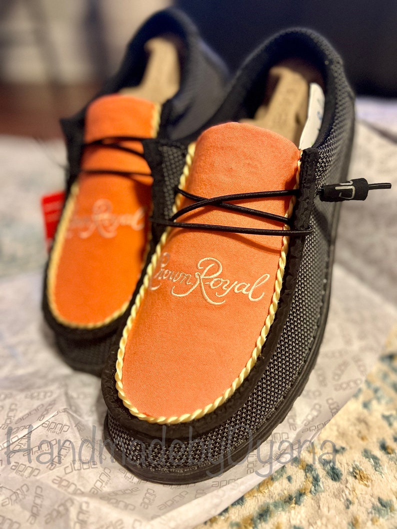 Custom Crown Royal Hey Dudes - Etsy