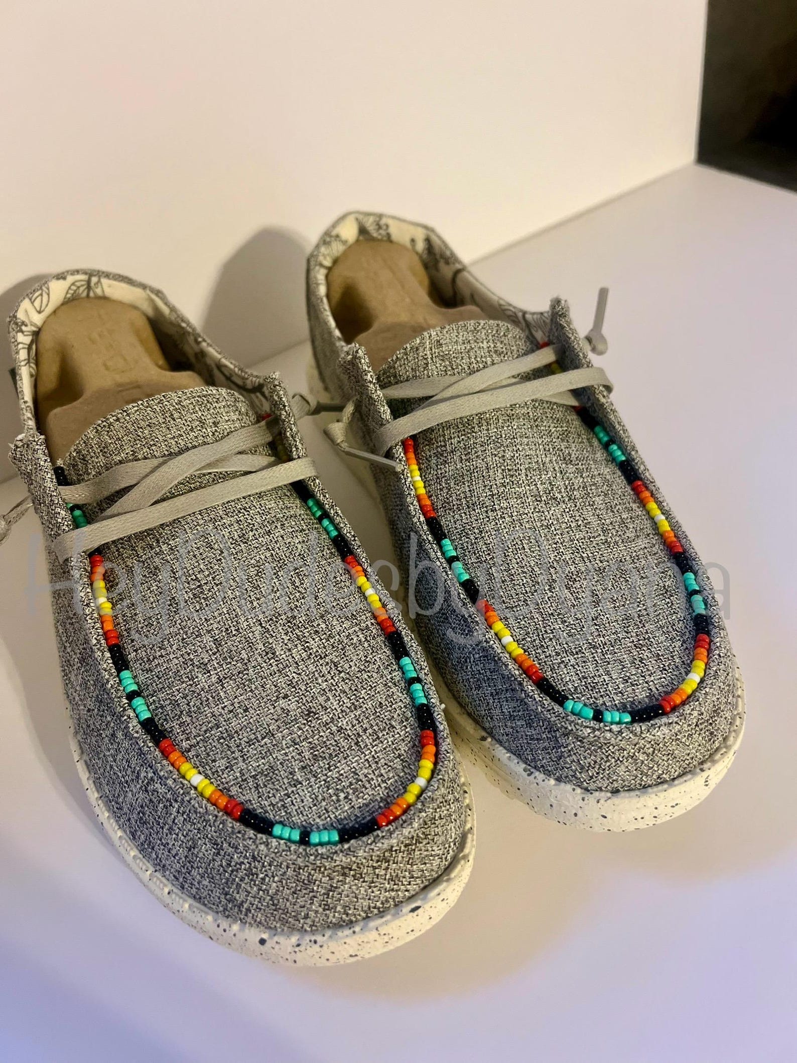 Custom Women’s Beaded Hey Dudes - Etsy
