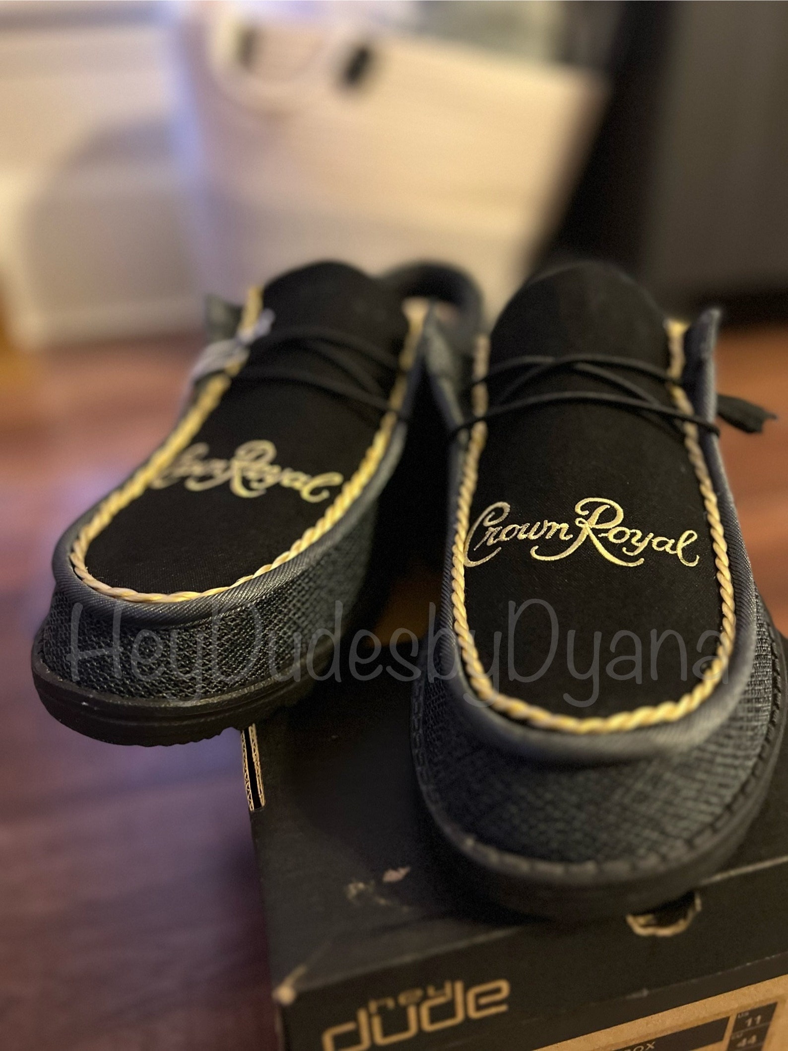Custom Crown Royal Hey Dudes - Etsy