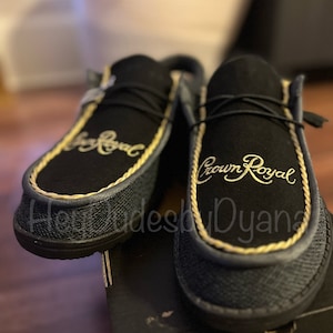 Custom Crown Royal Hey Dudes - Etsy