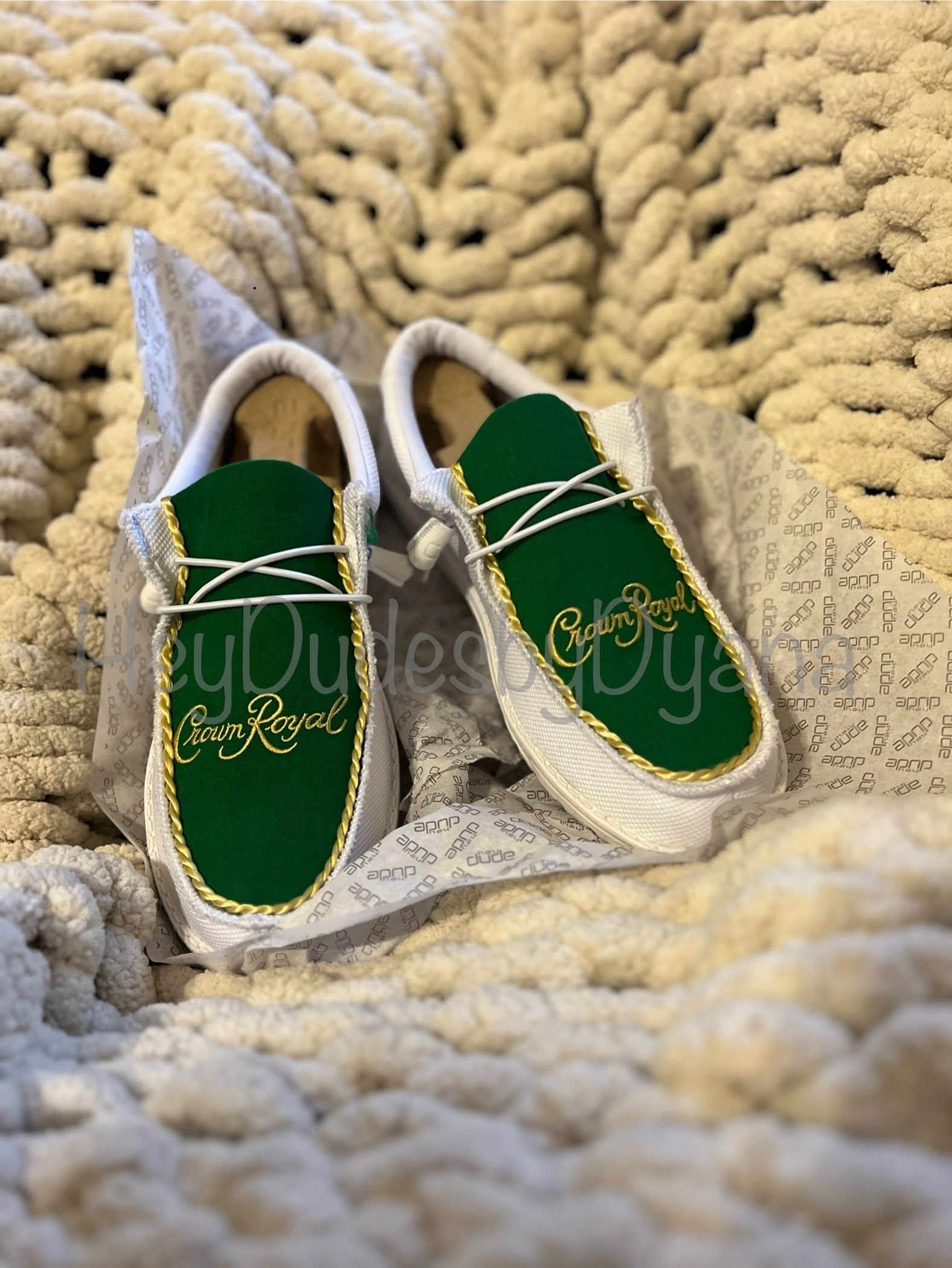 Custom Crown Royal Hey Dudes - Etsy