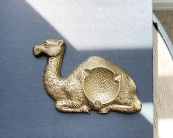 Brass Camel Ashtray - Etsy