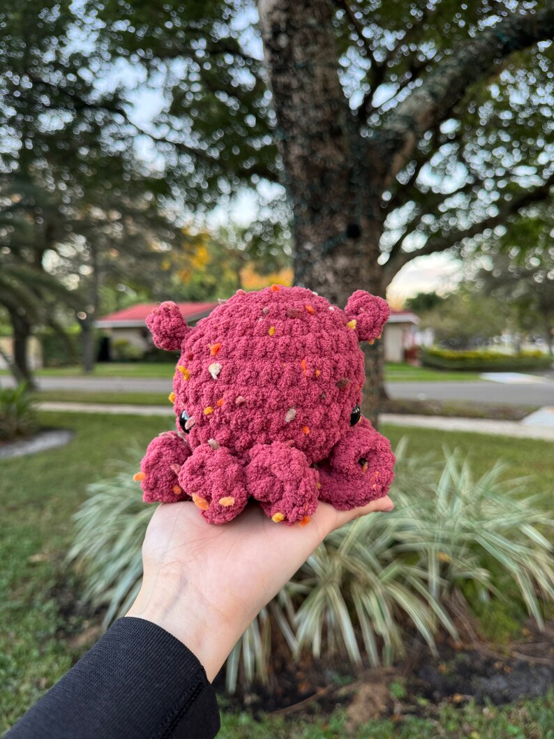 Fall Crochet Dumbo Octopus Plushie - Etsy