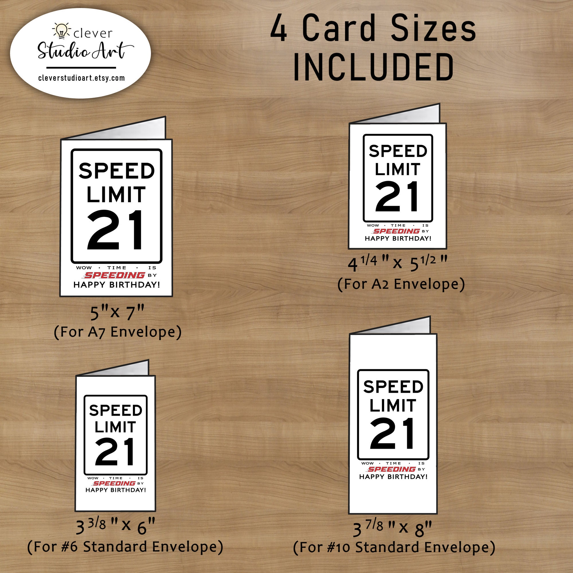 21st Birthday Card, Speed Limit Birthday Card, Funny 21st Birthday Card ...