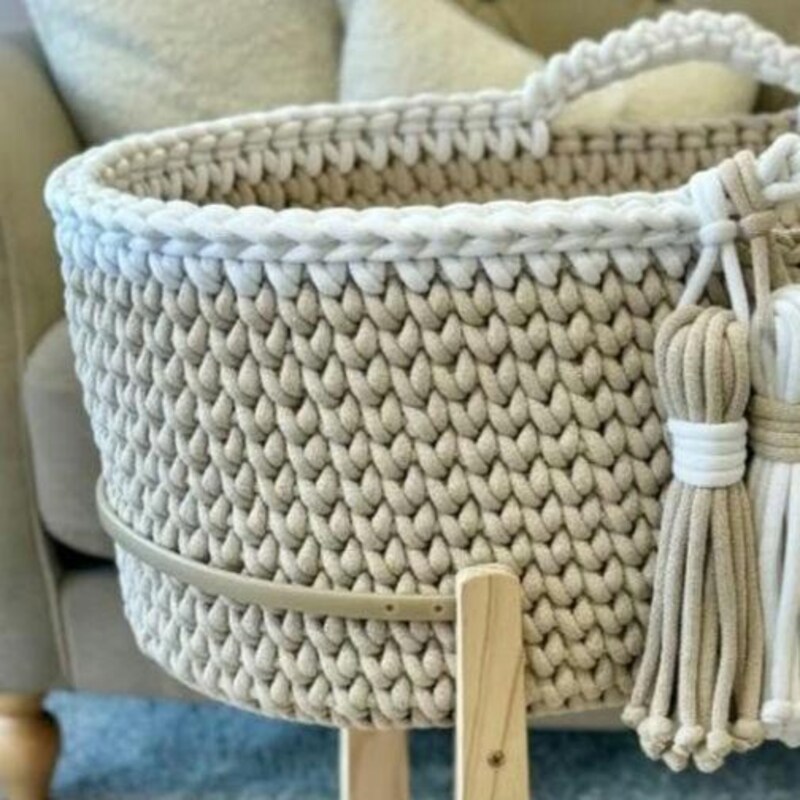 Crochet Basket Pattern - Etsy