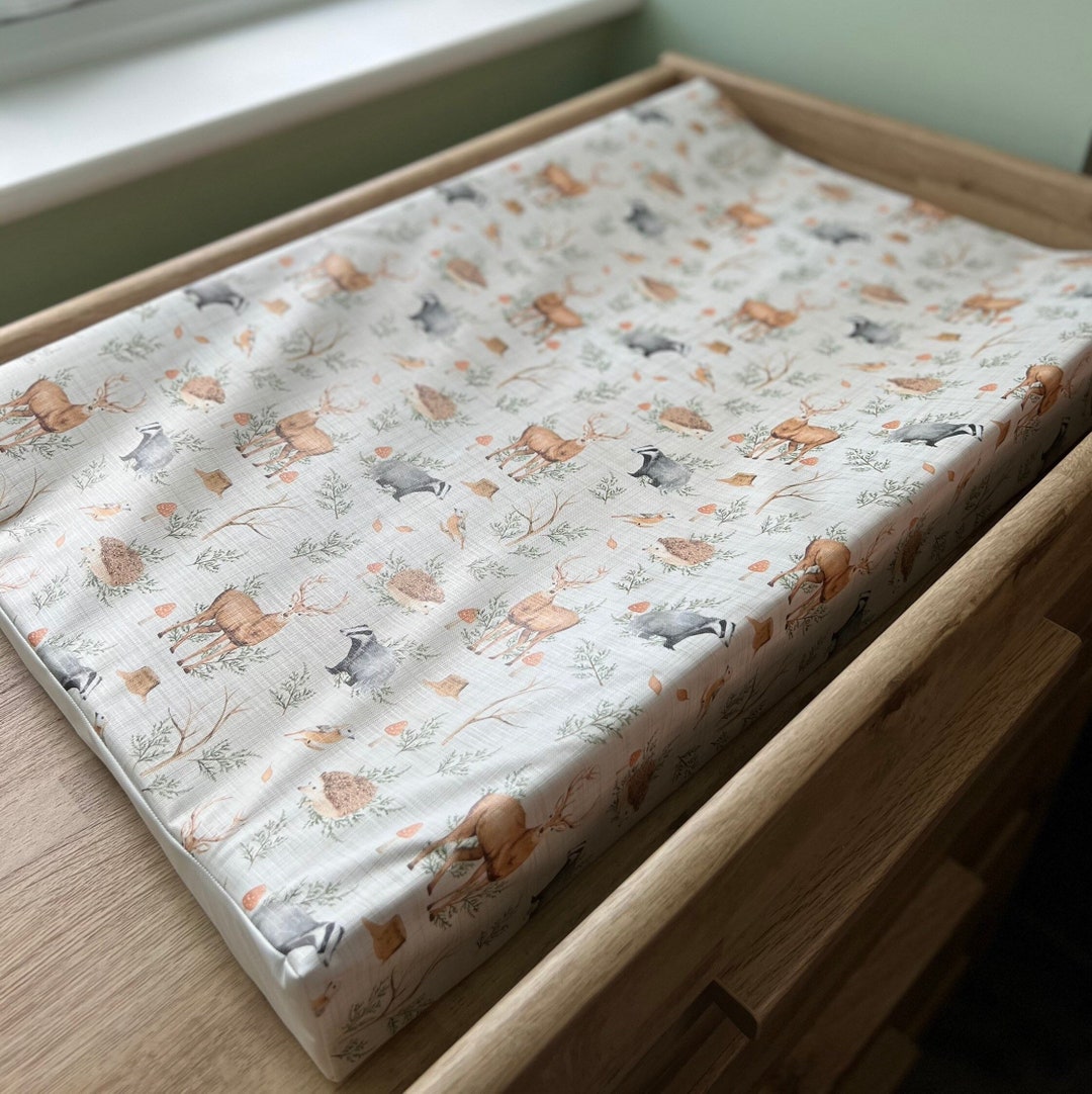Woodland Animals Baby Changing Mat, Animal Changing Mat, Woodland ...