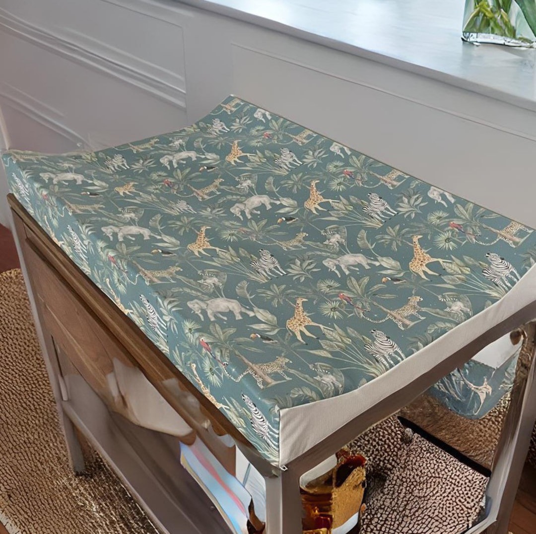 Safari Wedge Changing Mat, Anti-roll Changing Mat, Animal Changing Mat ...