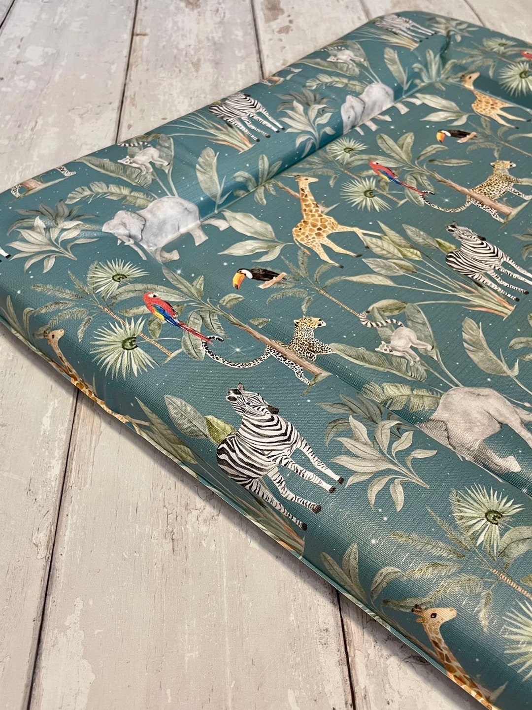 Safari Jungle Baby Changing Mat, Animal Baby Changing Mat, Jungle ...