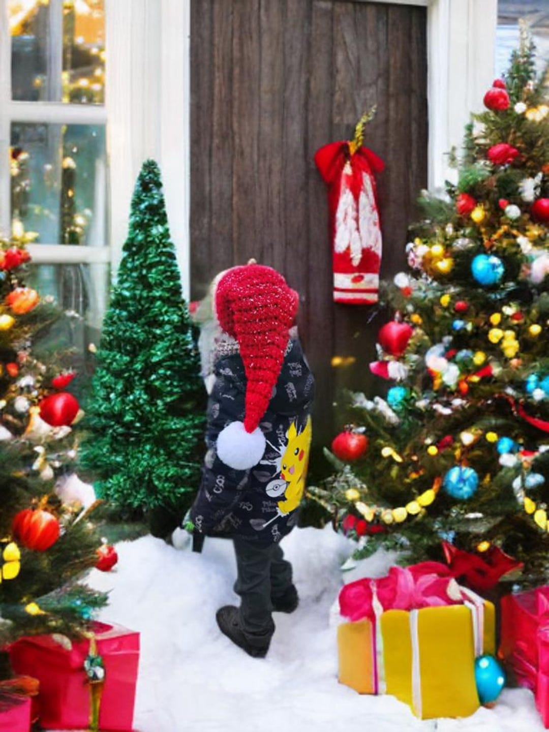 Christmas Santa Hat Crochet Pattern, Beginners Crochet Pattern ...