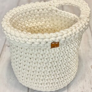 Crochet PATTERN, Crochet Hanging Basket Pattern, Crochet Hanging Basket ...
