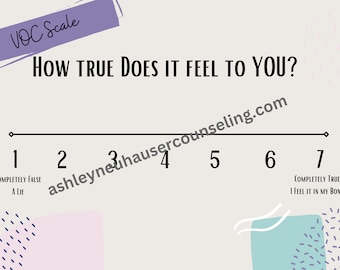 EMDR Therapy SUD and Voc Scale | Therapy Visual Aid Flip Chart ...