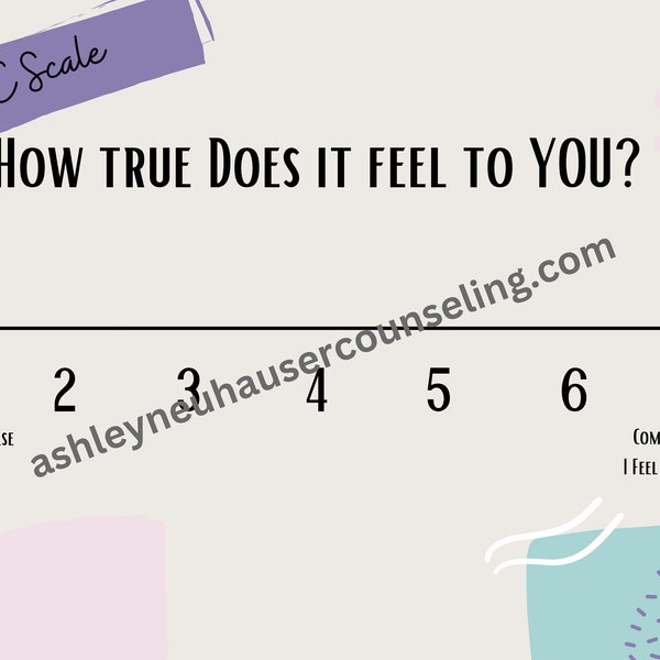 Emdr Sud Voc Scales - Etsy