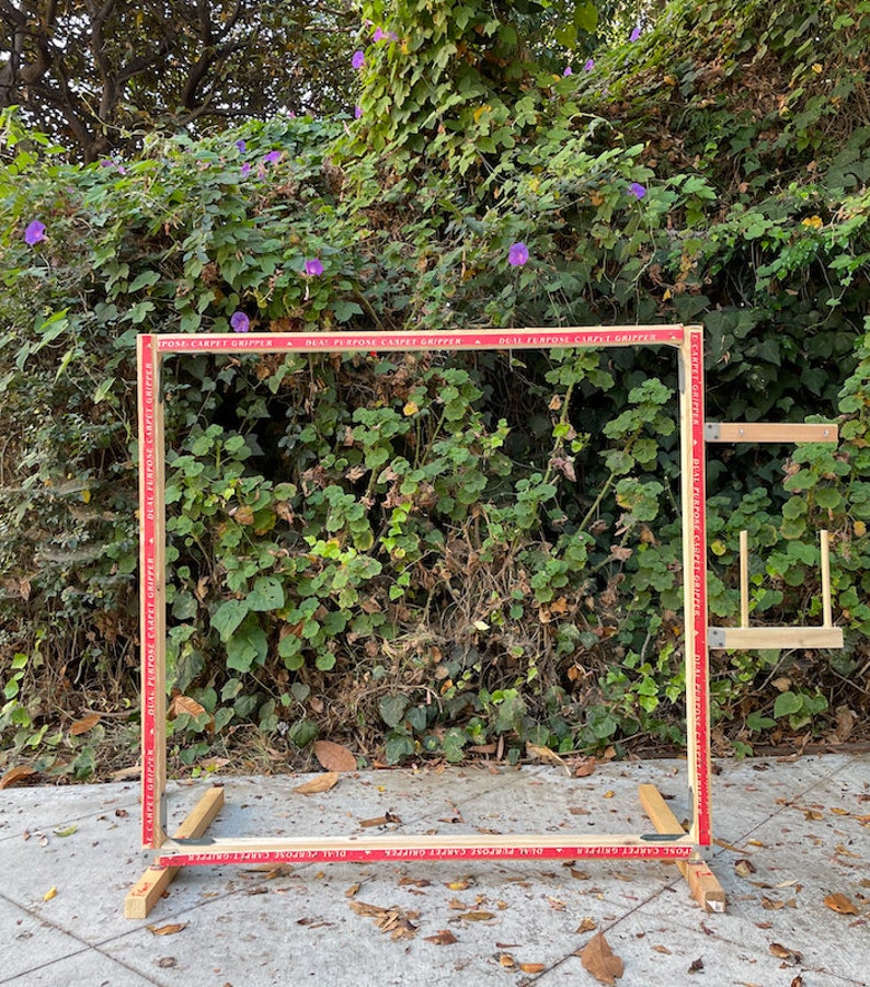 Rug Tufting Frame 43 Inch for Tuft Gun With Metal Brackets and Yarn ...