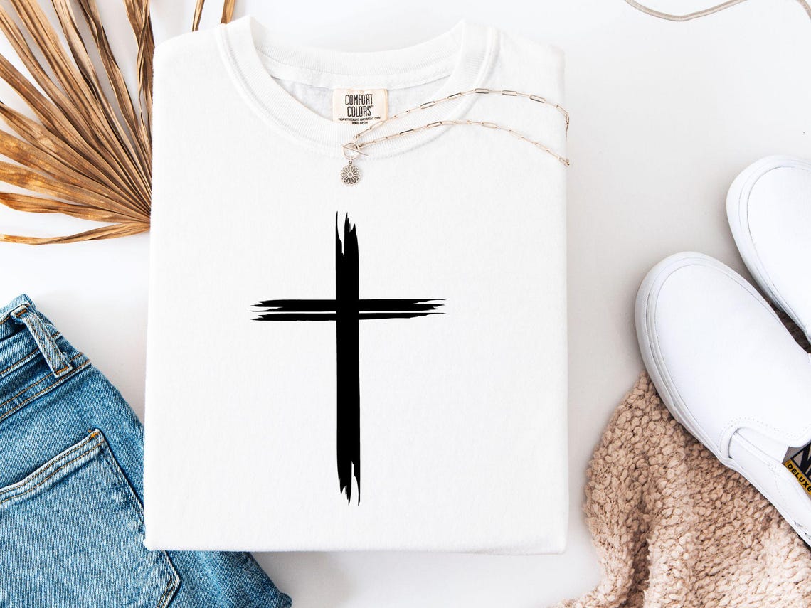 Cross Svg, Cross Png, Distressed Cross, Cross Clipart, Cross Digital ...